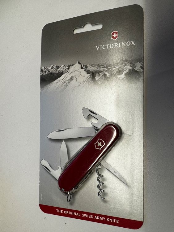 VICTORINOX Taschenmesser, Spartan, 12 Funktionen, neu, OVP (Neu und originalverpackt) in ...