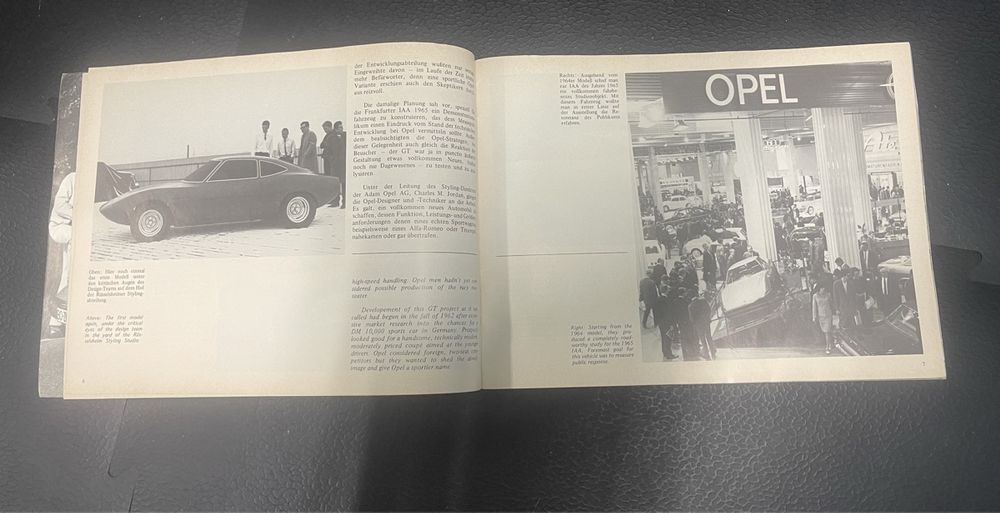 Altes Opel GT Coupé Heft AUTO-CLASSIC NR.4 (Gebraucht) in Laufen für ...