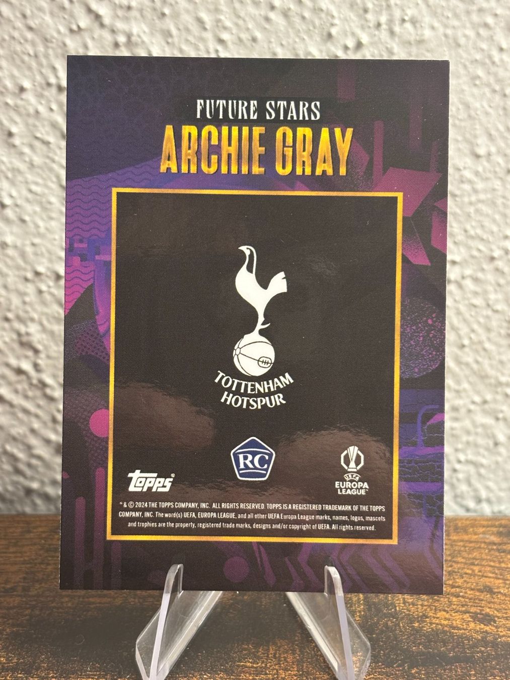 Topps Gold UCC 2024/25 Archie Gray – RC Rookie Future Stars (Neu ...