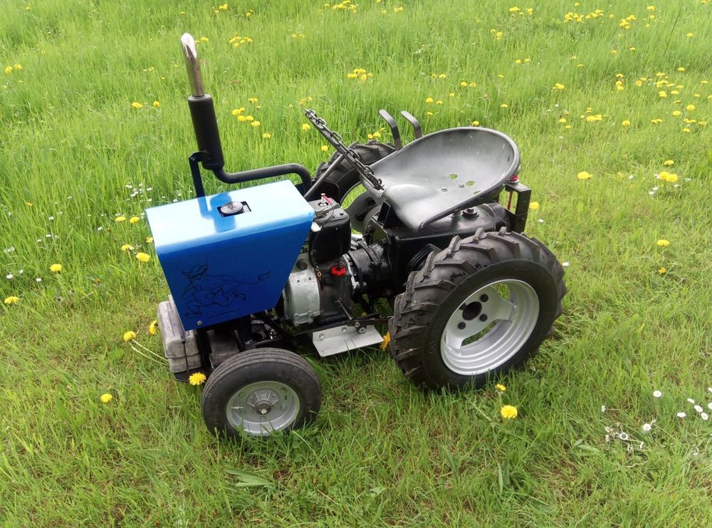 Mini-Traktor, Eigenbau, MAG Motor SRL 1040, mit Anhänger | Kaufen auf ...