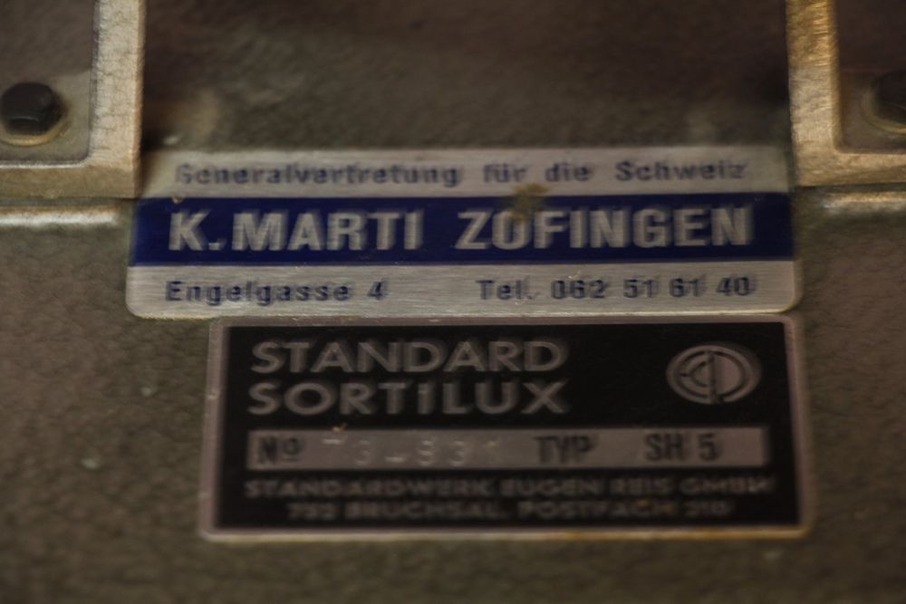 Münzen Sortiermaschine von 5 Rp. bis2 Franken (Gebraucht) in Roggwil TG für CHF 250 – mit ...