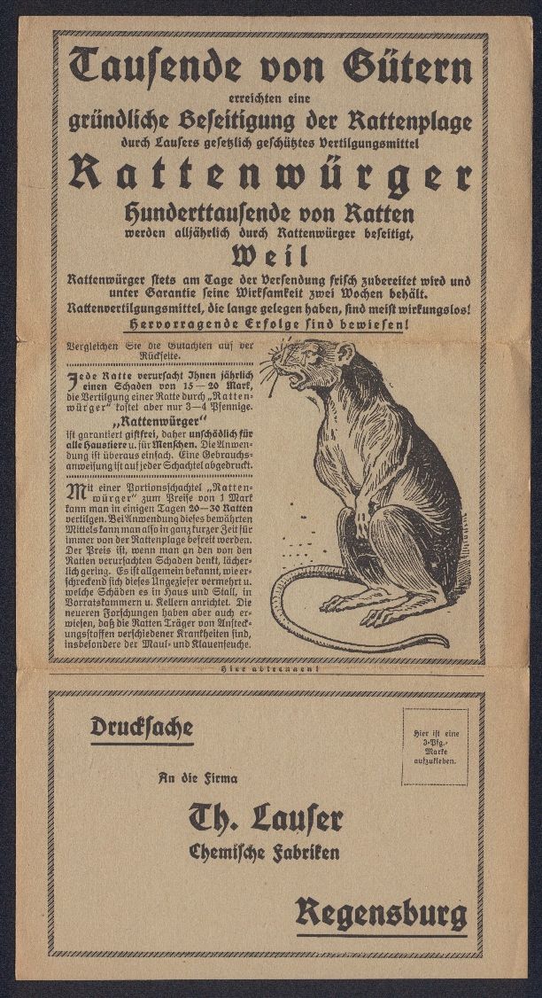 Klapp-AK Regensburg, Werbekarte für Rat (Gebraucht) in Berlin für CHF ...