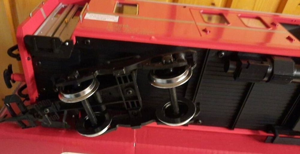 LGB 3069 RhB Gepäckwagen, Rhätische Bahn, OVP Metallachsen (Neu (gemäss Beschreibung)) in ...