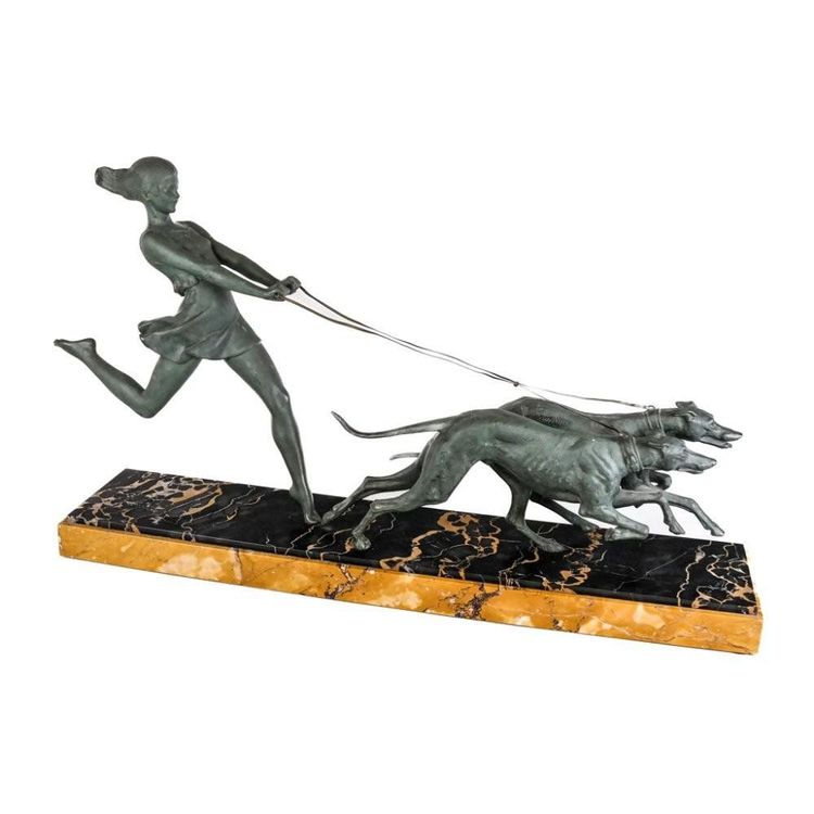 Georges Maxim 1885-1940, Art Deco Skulptur, signiert (Gebraucht) in Zug ...