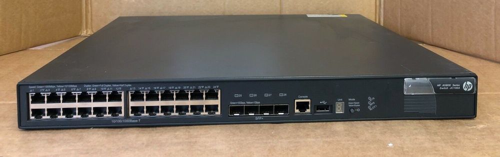 HP Switch 5800-24G JC100A 8x SFP+ 10GbE + 24x GbE +LSW1SP4P0 (Gebraucht) in Meggen für CHF 226 ...
