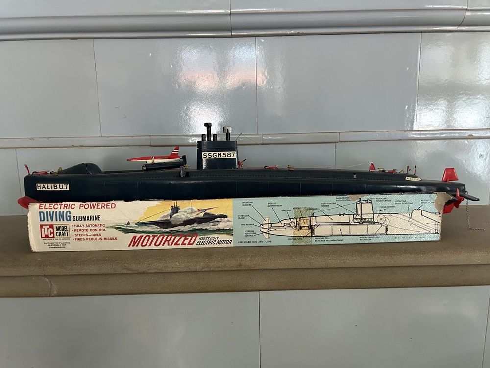 Unterseeboot Model Halibut Submarine Boot ITC | Kaufen auf Ricardo