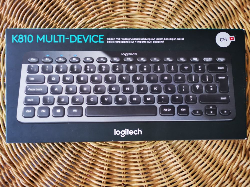 Logitech K810 MULTI-DEVICE Bluetooth Beleuchtet CH NEU (Neu und originalverpackt) in Rebstein ...