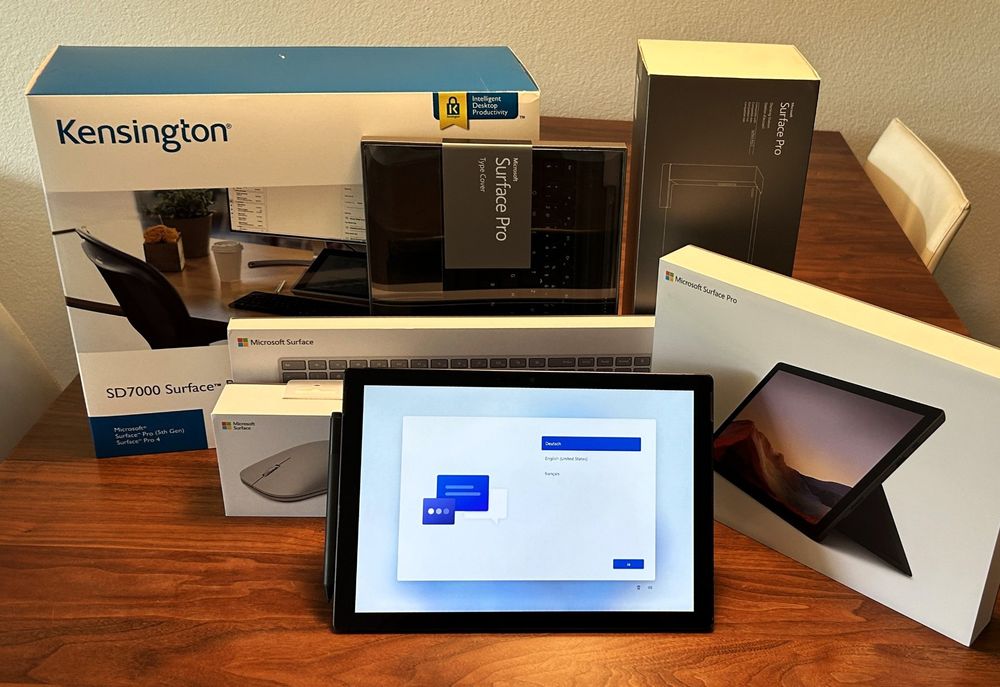 Surface Pro 7 Mega-Bundle (inkl. Docks/Keyboards/Pen) | Kaufen auf Ricardo