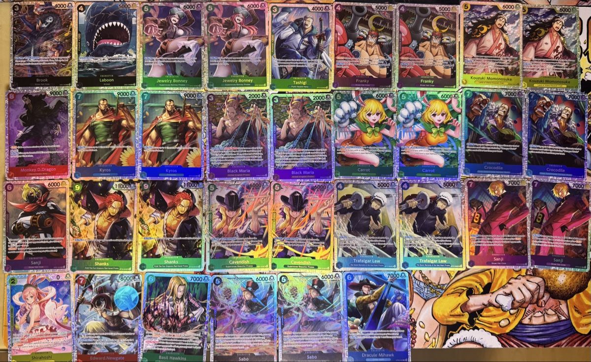 One Piece TCG — PRB02 SR Karten (alle auf Foto), NEU (Neu (gemäss Beschreibung)) in Langenthal ...