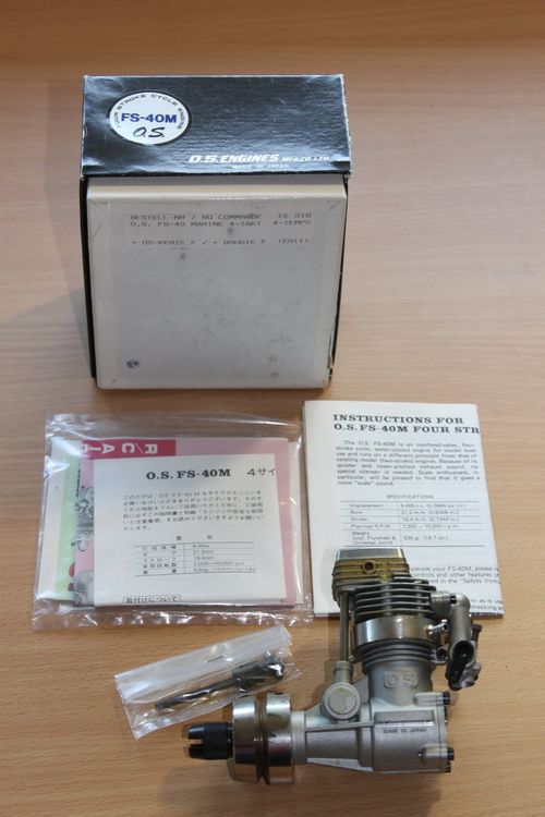 Modellmotor Os Fs 40m Four Stroke Cycle Engine Acheter Sur Ricardo