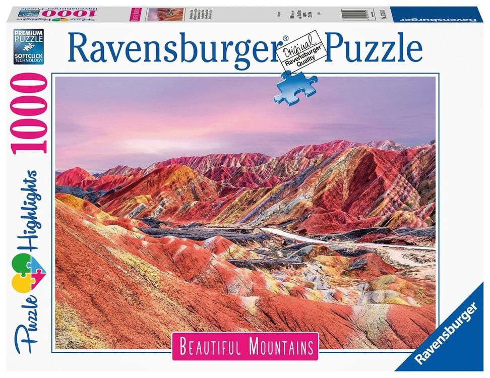 Ravensburger 1000 Teile Puzzle Regenbogenberge China | Kaufen auf Ricardo