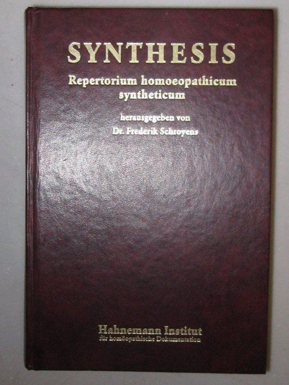 Homöopathie: Synthesis Repertorium (Neu (gemäss Beschreibung)) in Zug ...