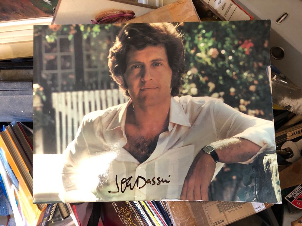 Photo dédicacée de Joe Dassin | Kaufen auf Ricardo