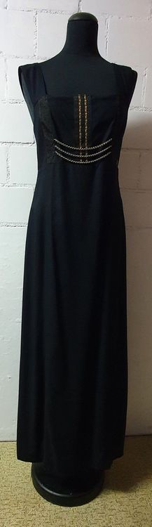 Kleid "Pfister Austria" Gr. 40 /schwarz/ Viskose - Leinen | Kaufen auf ...
