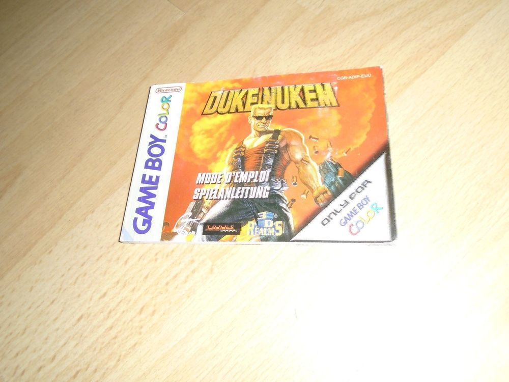 Anleitung zu Duke Nukem GAMEBOY COLOR (Gebraucht) in Olten für CHF 5 ...