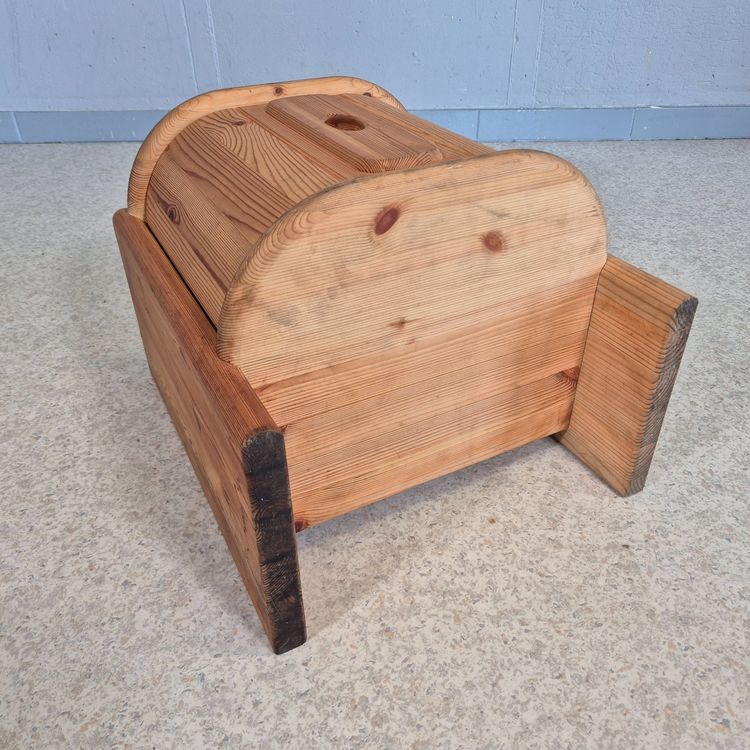 Massivholz Nachttisch mit Drehfach Tannholz Night-Stand (Gebraucht) in ...