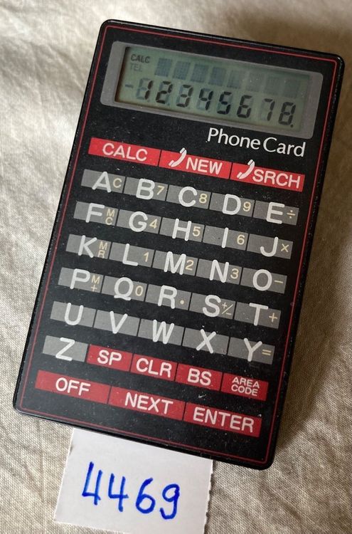 Seiko Instruments Phone Card Calculator (Gebraucht) in Muttenz für CHF ...