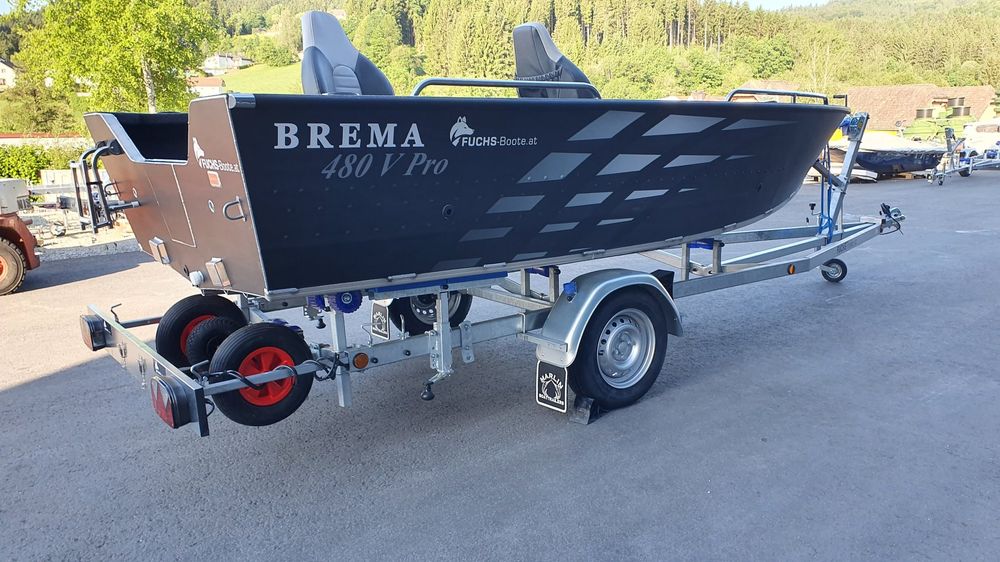NEU - Aluboot BREMA 480 V-PRO Angelboot Alu Fischerboot Boot (Neu und ...