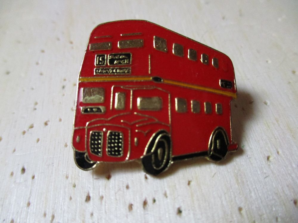 Bus Car London Bus Doppeldecker Pin | Kaufen auf Ricardo