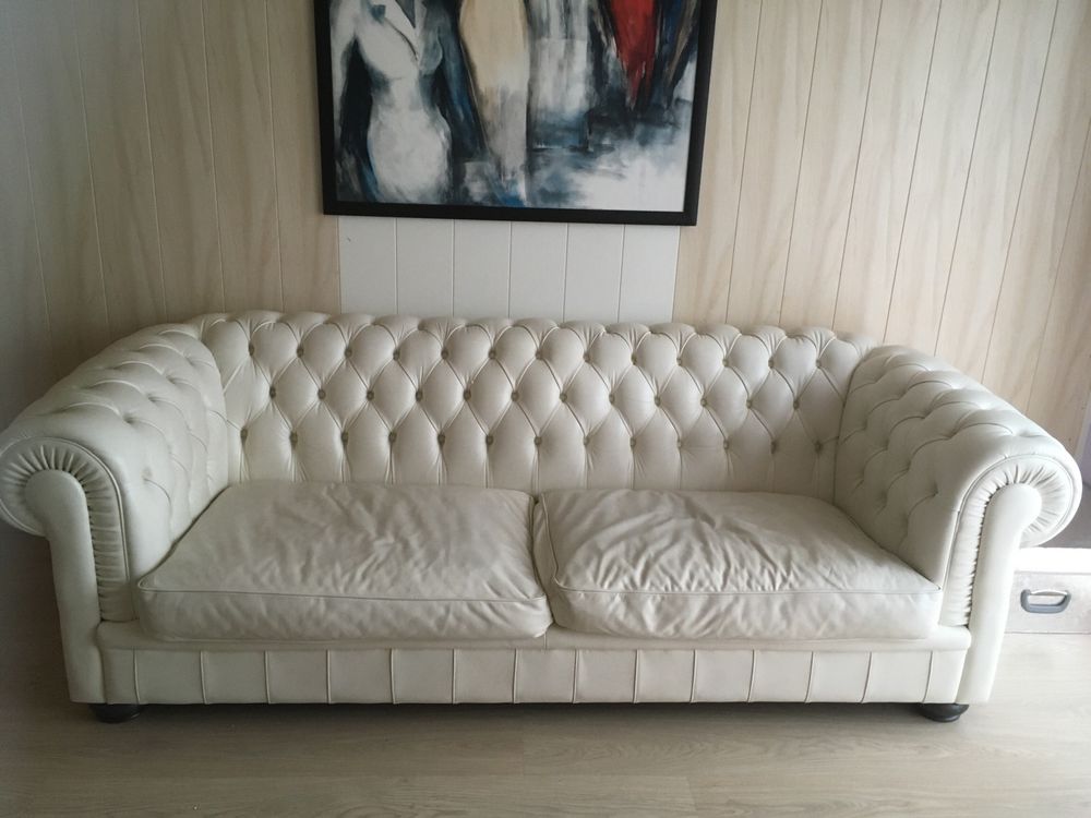 NATUZZI Chesterfield 3-er Sitz Leder (Gebraucht) in Bülach für CHF 350 ...