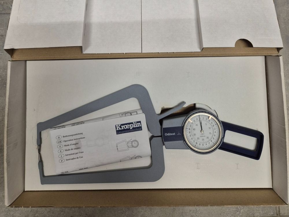 Kroeplin Schnelltaster Aussen 0-50mm Messuhr OD 2050 (Gebraucht) in Pratteln für CHF 180 – mit ...