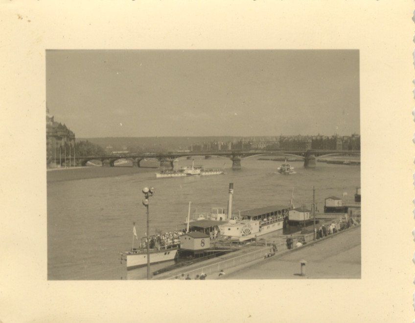 Foto DS Tetschen, Raddampfer, Elbe, Schiff, Terrassenufer (Gebraucht ...