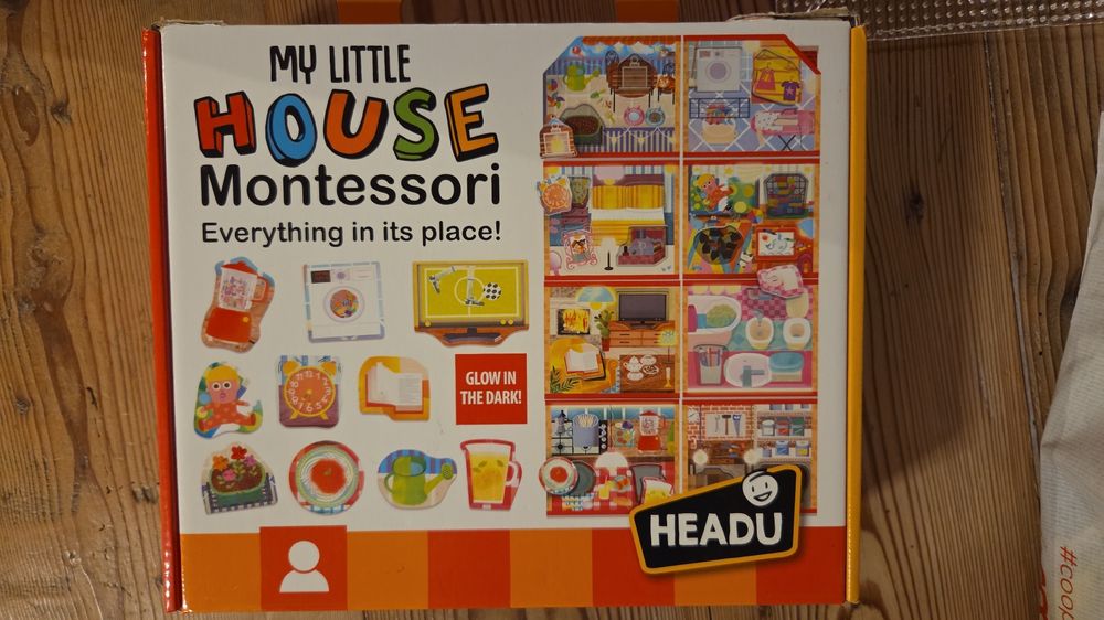My Little House Montessori Puzzle von Headu, komplett! (Gebraucht) in ...