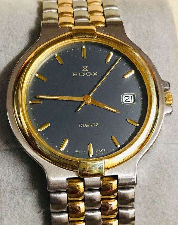 EDOX Herrenuhr Swiss-Made ( Quartz / 37 mm ) (Gebraucht) in Oftringen ...