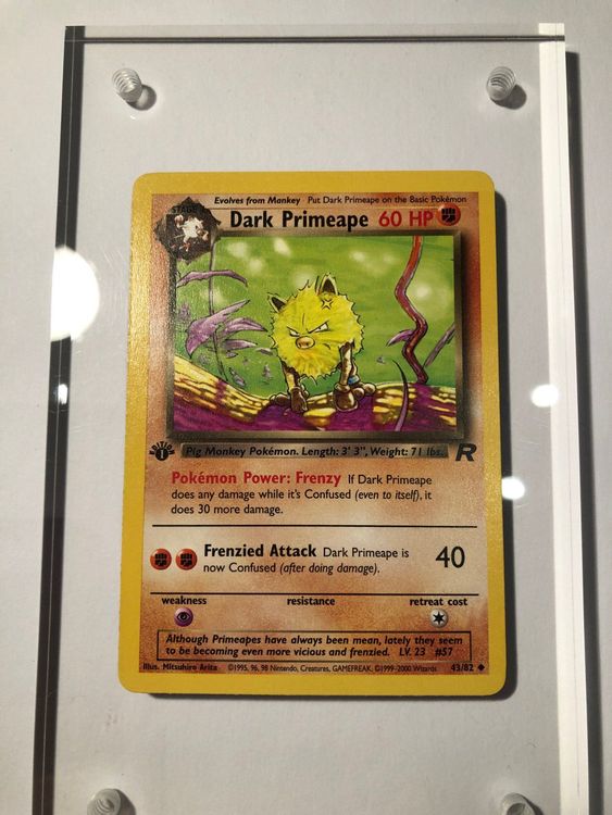 Dark Primeape Team Rocket 1st MINT | Kaufen auf Ricardo