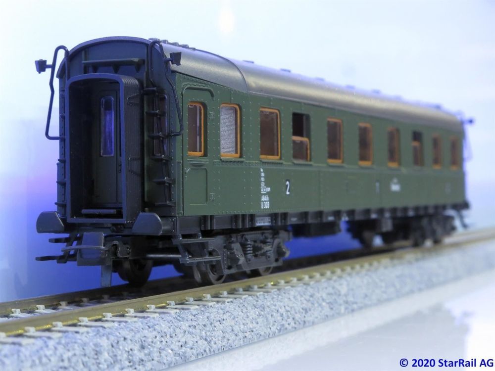 Roco 44446 ÖBB Schnellzugwagen AB4üh 1./2. Klasse Epoche III (Neu und originalverpackt) in ...