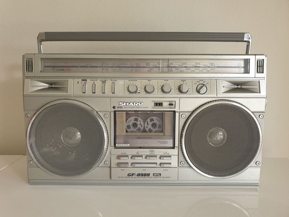 Sharp GF-8989E Ghettoblaster Boombox (Gebraucht) in für CHF 89 – mit ...