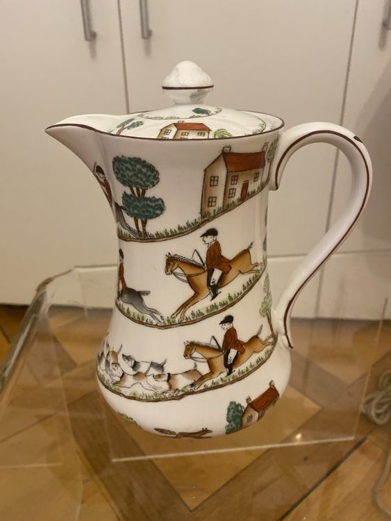 Pot à chocolat chaud stafford Shire Hunting Scene (Gebraucht) in Genève ...