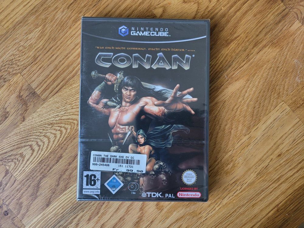 Gamecube/Conan/SEALED (Neu und originalverpackt) in Sursee für CHF 35 ...