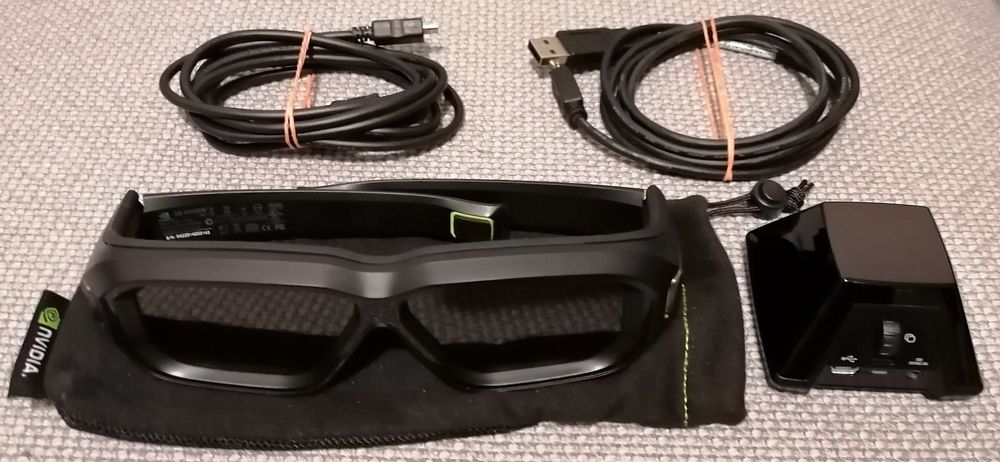 Nvidia GeForce 3D Vision 2 Kit (Brille + USB-Controller) (Gebraucht) in ...