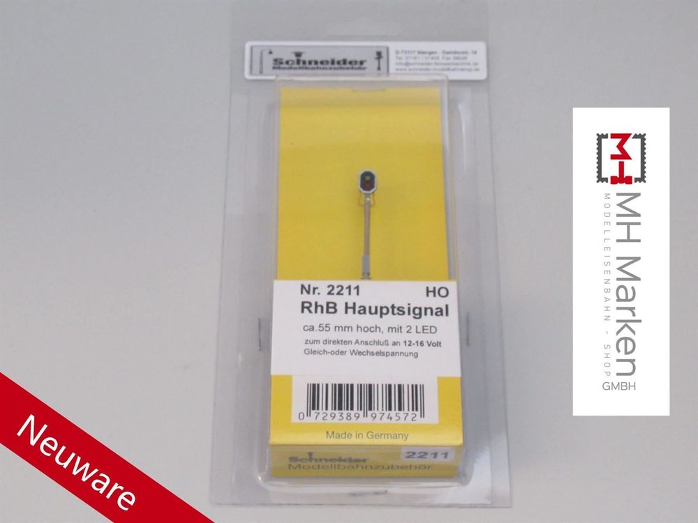 Schneider 2211 RhB Hauptsignal (Gebraucht) in Basel für CHF 27 – mit ...