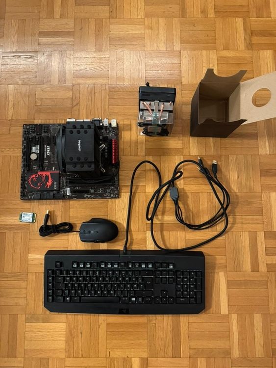 Alte PC Teile (MSI; Intel Corsair, Razer) (Gebraucht) in Dübendorf für ...