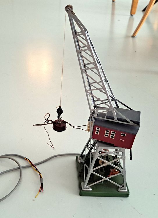Märklin 7051, Ferngesteuerter Drehkran mit Hebemagnet, H0 | Kaufen auf Ricardo