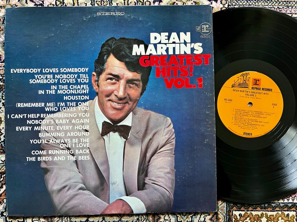 Dean Martin's Greatest Hits! Vol.1 LP ♪ GEWASCHEN ♪ (Gebraucht) in ...
