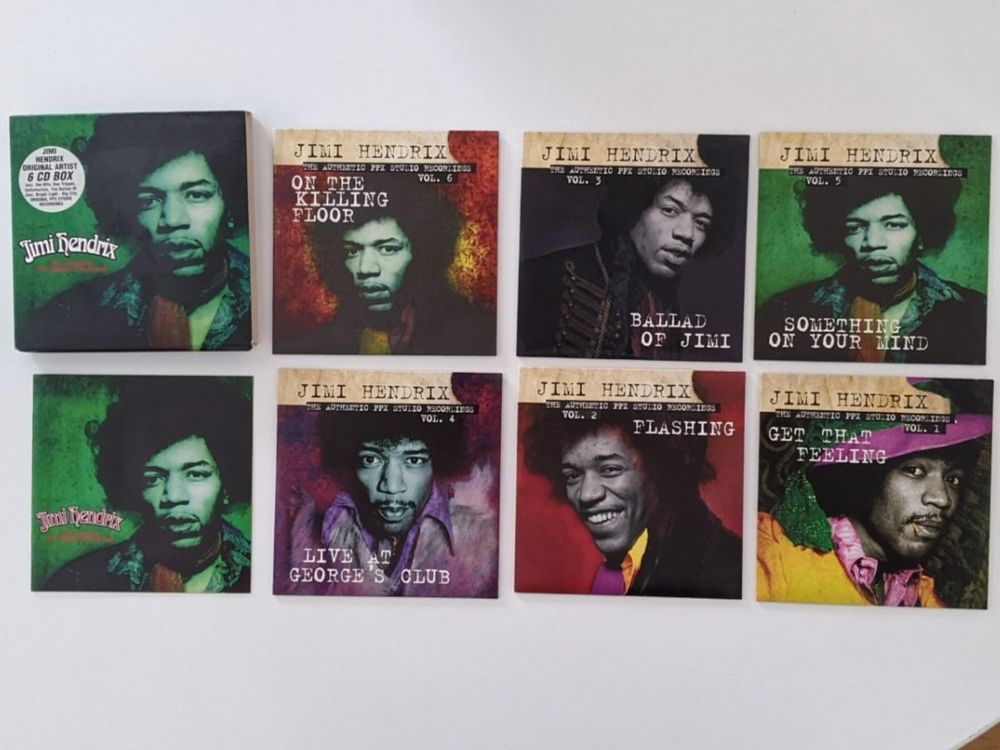 Jimi Hendrix - The Complete PPX Studio 6 CD BOX Recordings (Gebraucht) in Zuerich für CHF 9 ...