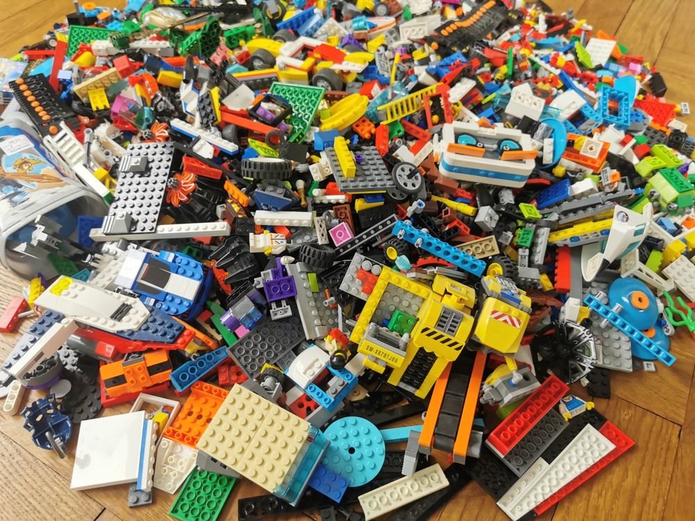 XXL Lego City / Creator Mix gebrauchte Bausteine Lot en vrac (Gebraucht) in Derendingen für CHF ...