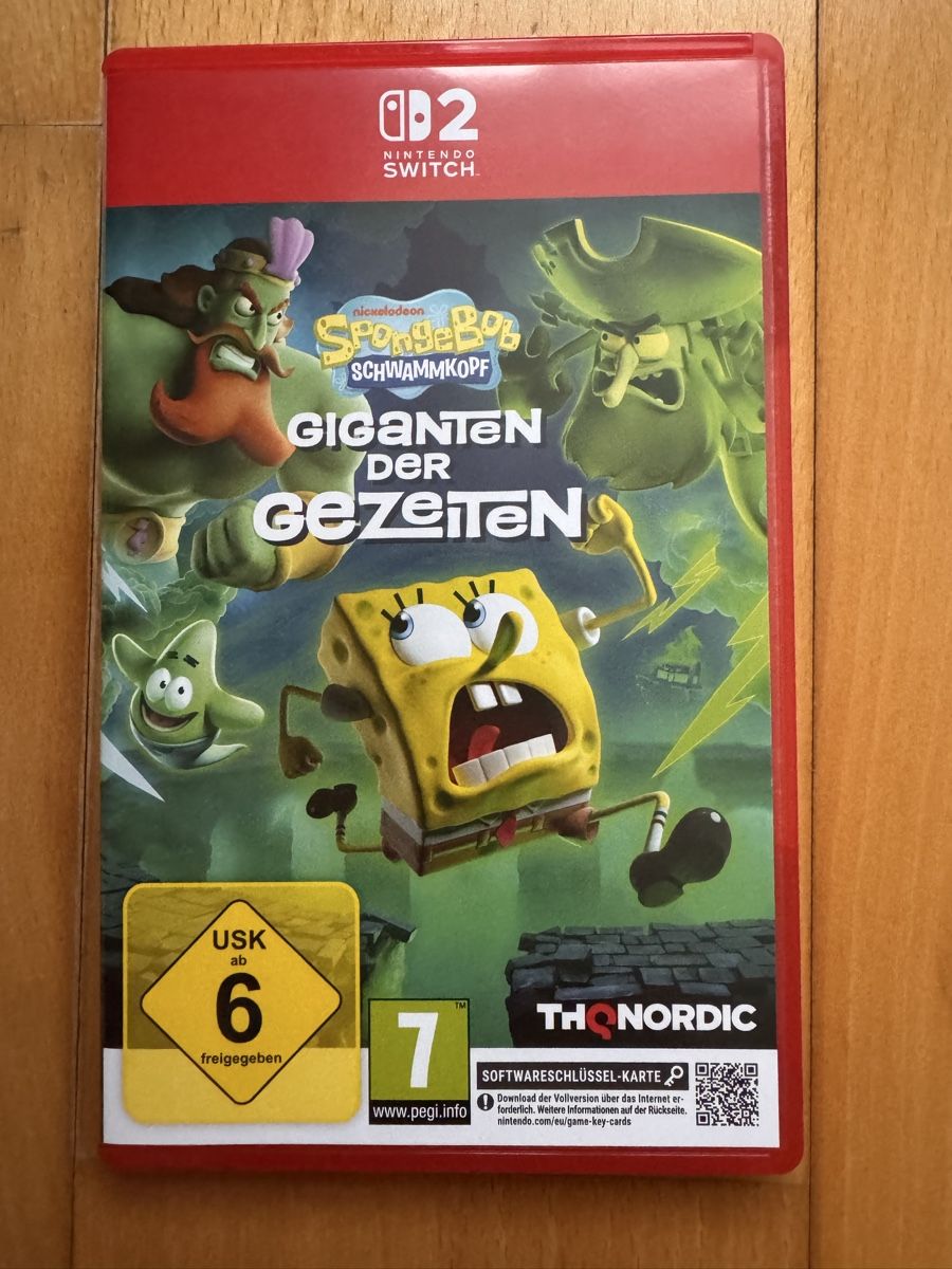 SpongeBob: Giganten der Gezeiten Switch 2 Spiel Game (Neu (gemäss ...