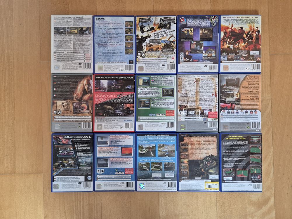 Playstation 2 Sammlung mit 30 PS2 Games (Gebraucht) in Bösingen für CHF 45 – mit Lieferung auf ...