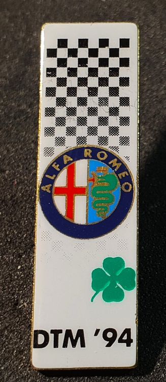 Z049 - Pin ALFA ROMEO DTM '94 / Kleeblatt (Gebraucht) in Reinach BL für CHF 2 – mit Lieferung ...
