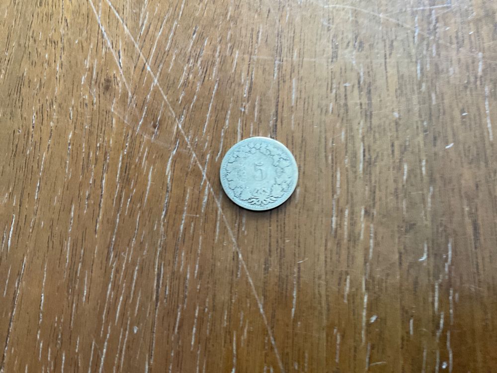 FÜNFRAPPENSTÜCK 1851 SELTEN (Gebraucht) in Rüti ZH für CHF 145 – mit Lieferung auf Ricardo kaufen