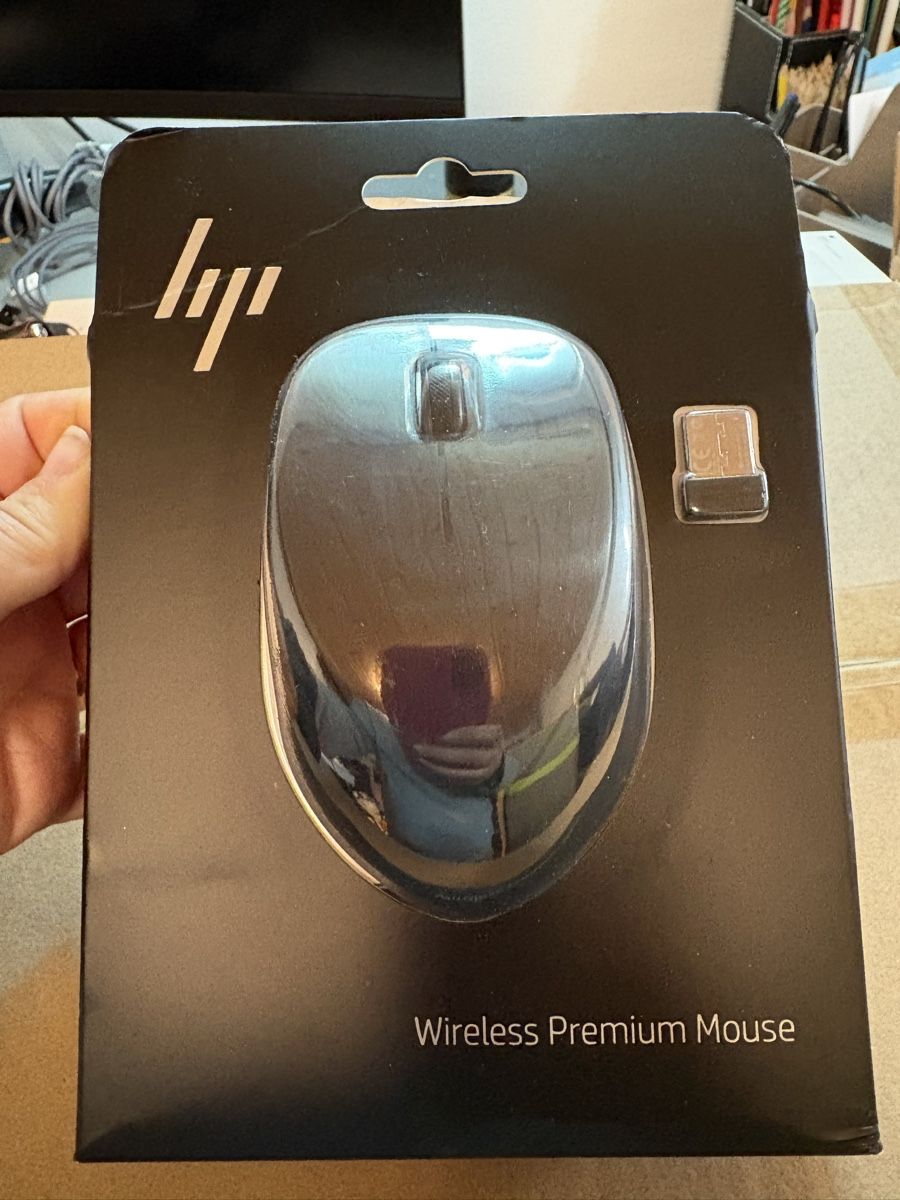 HP Premium Wireless Mouse – Kabellose Maus – NEU & OVP (Neu (gemäss ...