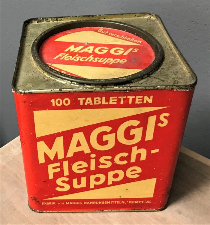 Alte Blechdose MAGGI'S FLEISCHSUPPE | Kaufen auf Ricardo