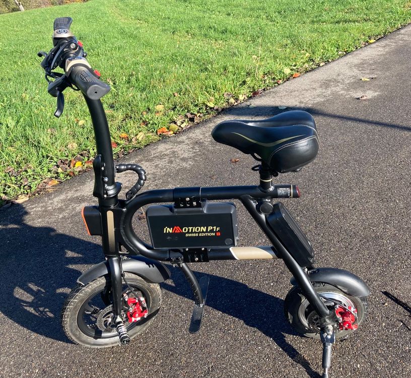 InMotion P1F SWISS EDITION E-Scooter mit Sitz. Nur 114Km (Gebraucht) in Brütten für CHF 240 ...