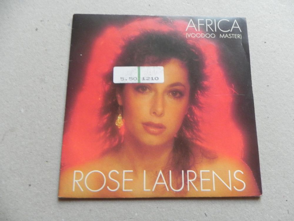 Single 7 " Frankreich Pop Rock Rose Laurence 1983 Africa (Gebraucht) in ...