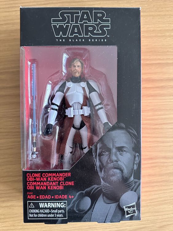 Hasbro Star Wars The Black Series : Clone Commander Obi-wan (Neu und ...