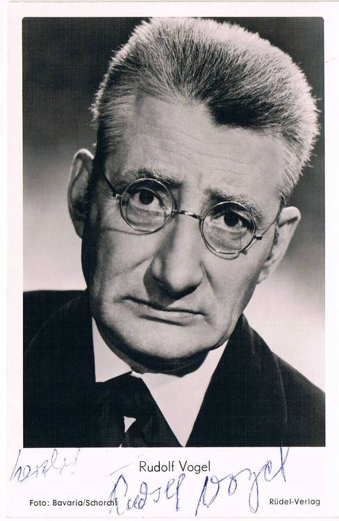 Rudolf Vogel 1900-67 Autogramm signiert Vintage Foto 9x14cm (Gebraucht) in Bischofszell für CHF ...